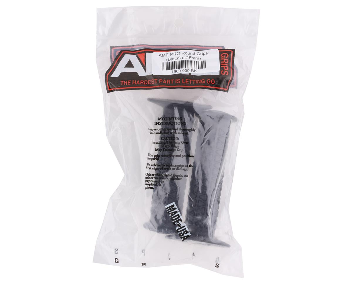 A'ME PRO Round Grips (Black) (Pair) (125mm) - Dan's Comp