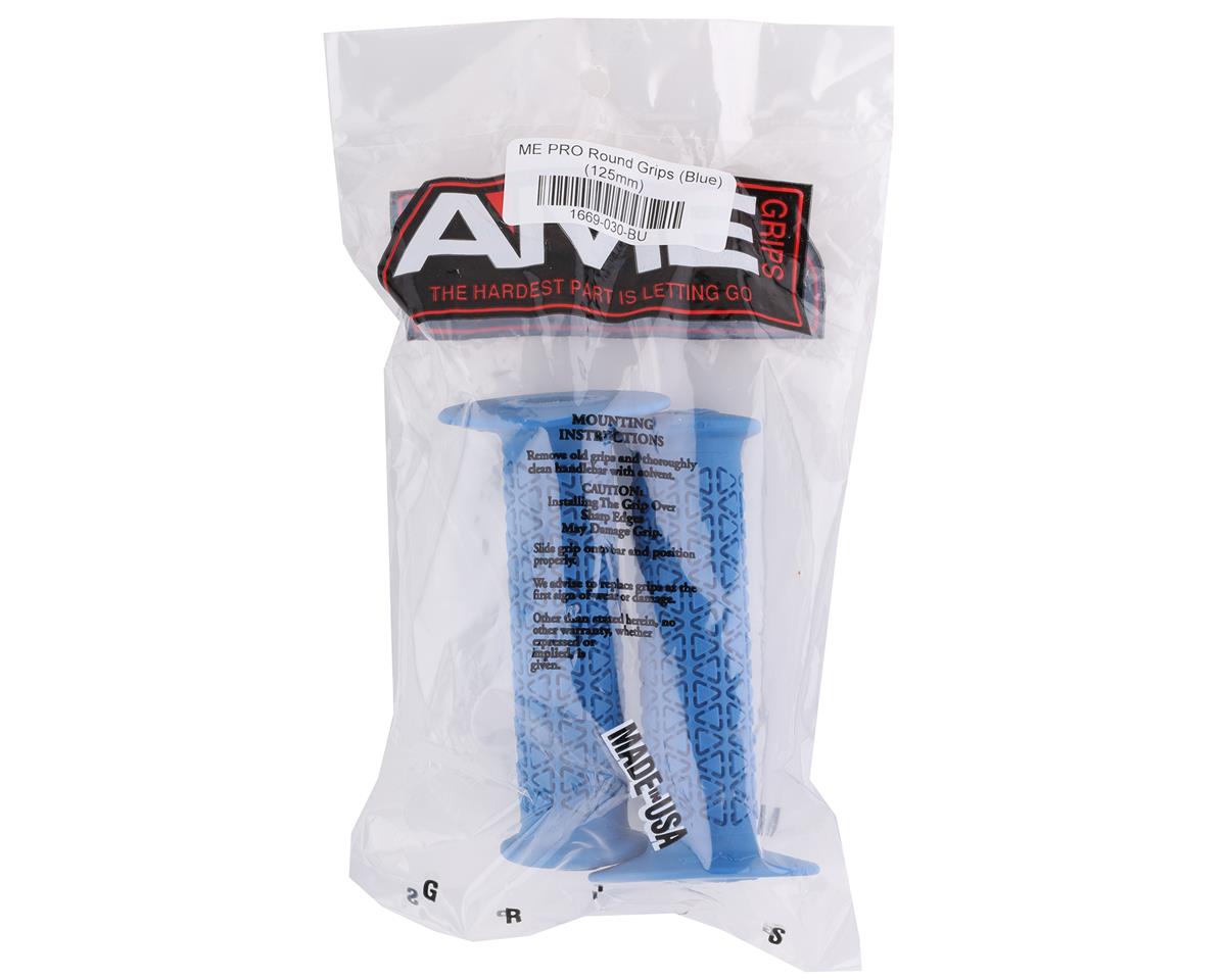A'ME PRO Round Grips (Blue) (Pair) (125mm) - Dan's Comp
