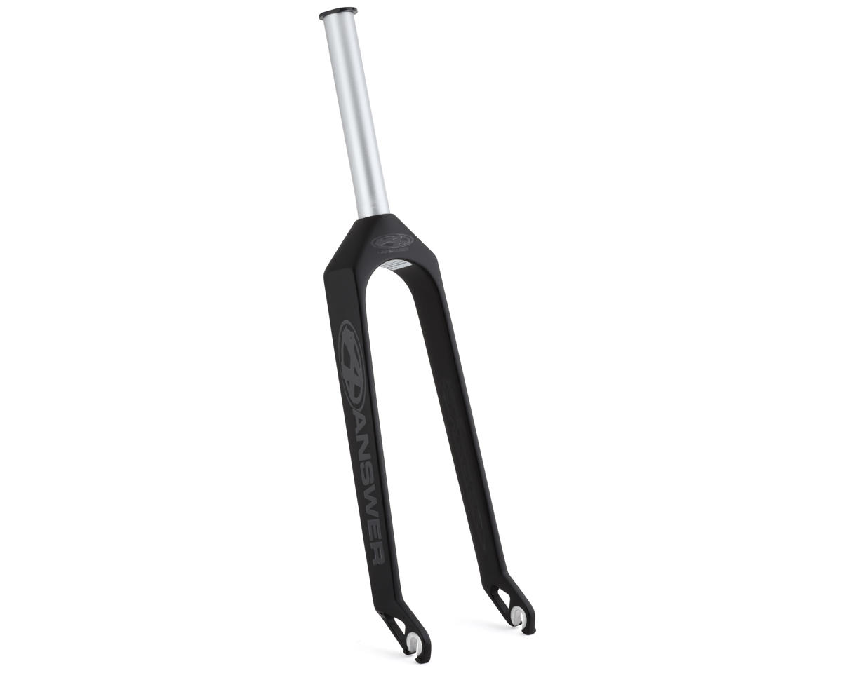 Answer Dagger Carbon Fork (Matte Black) (3/8") (Mini Cruiser 24") (1-1/ ...