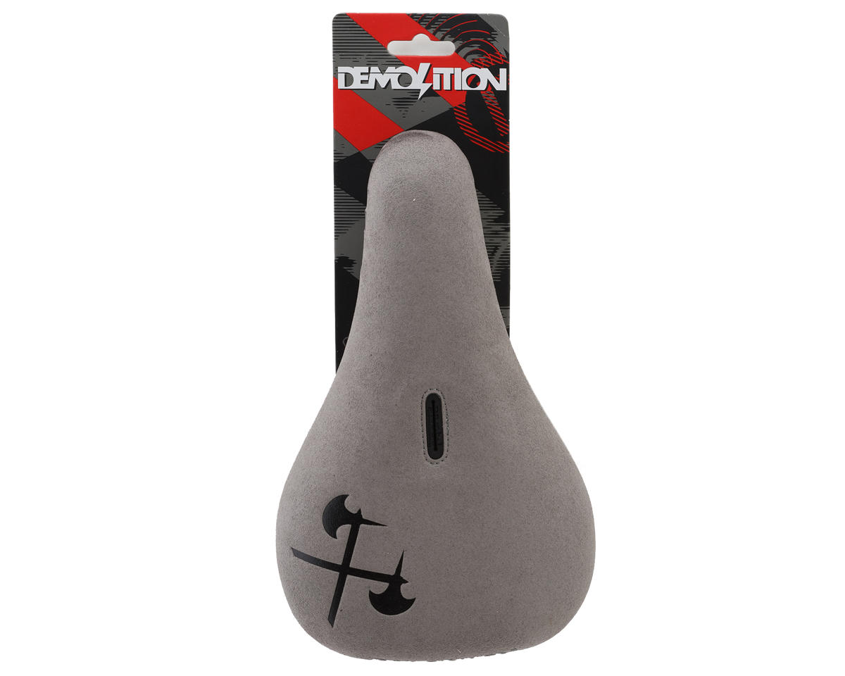 Demolition Axes Embossed Fat Pivotal Seat (Grey) - Dan's Comp