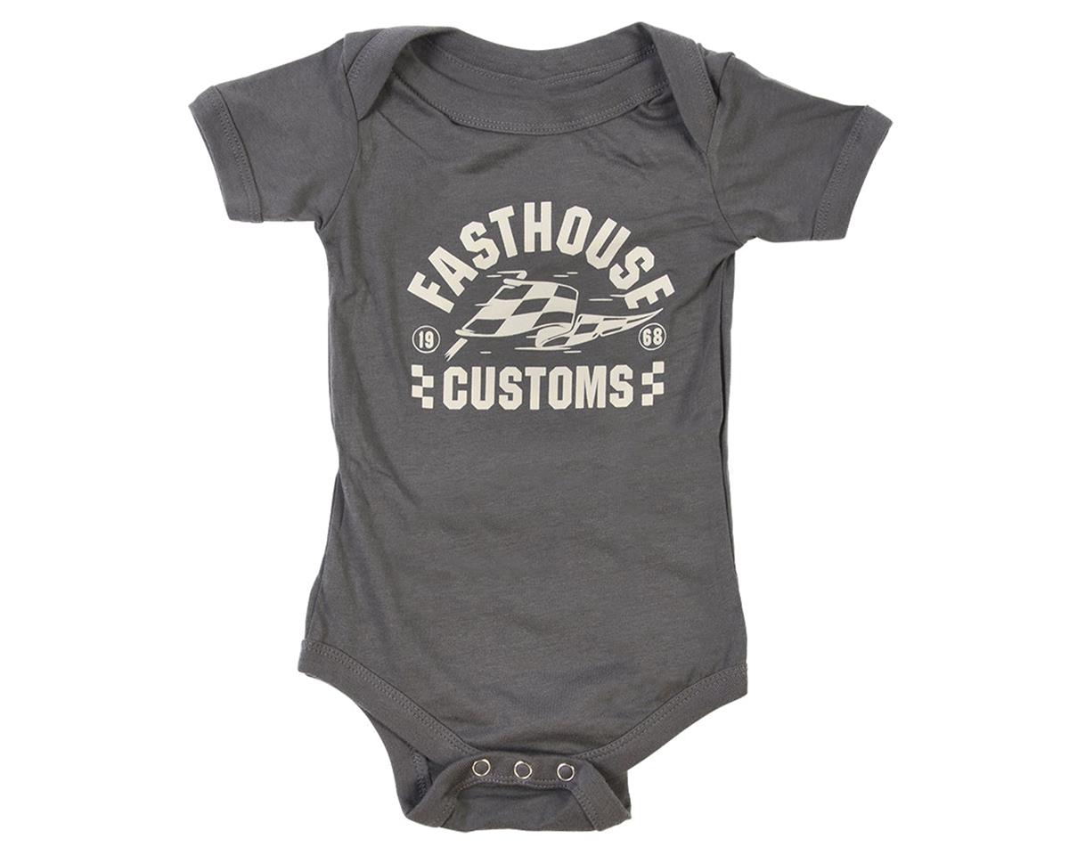 Fasthouse Inc. Infant Sprinter Onesie (Dark Grey) - Dan's Comp