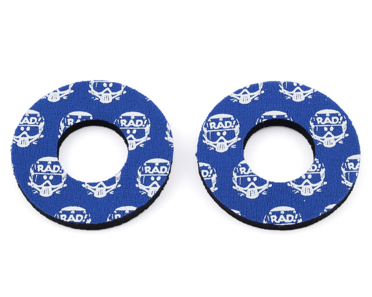 Flite Radical Rick BMX Grip Donuts (Blue) (Pair) - Dan's Comp
