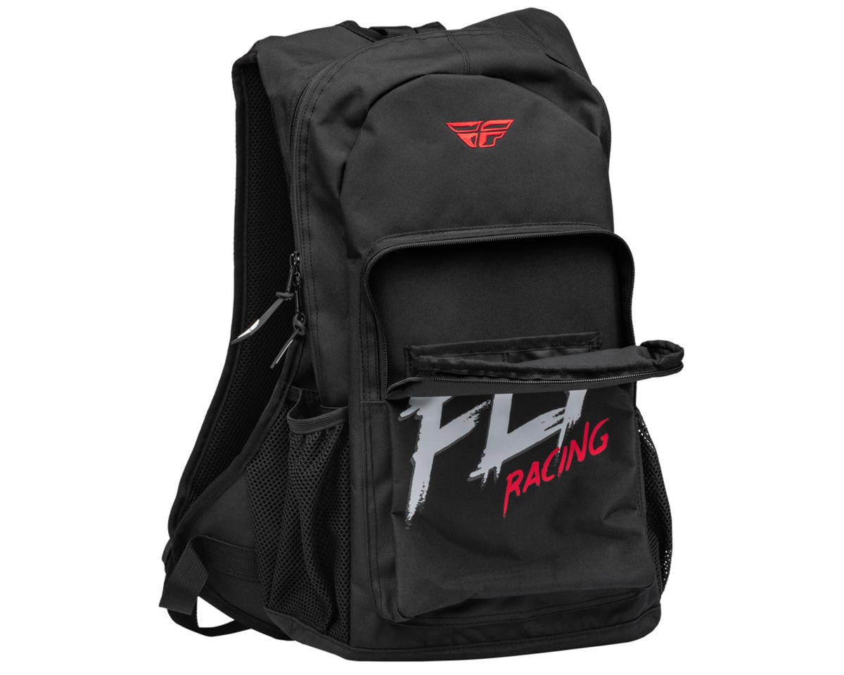 Fly Racing Jump Pack Backpack (Black/White) (35L) - Dan's Comp