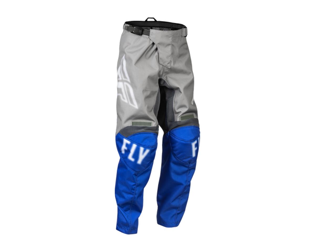 Fly Racing Youth F-16 Pants (Grey/Blue) - Dan's Comp