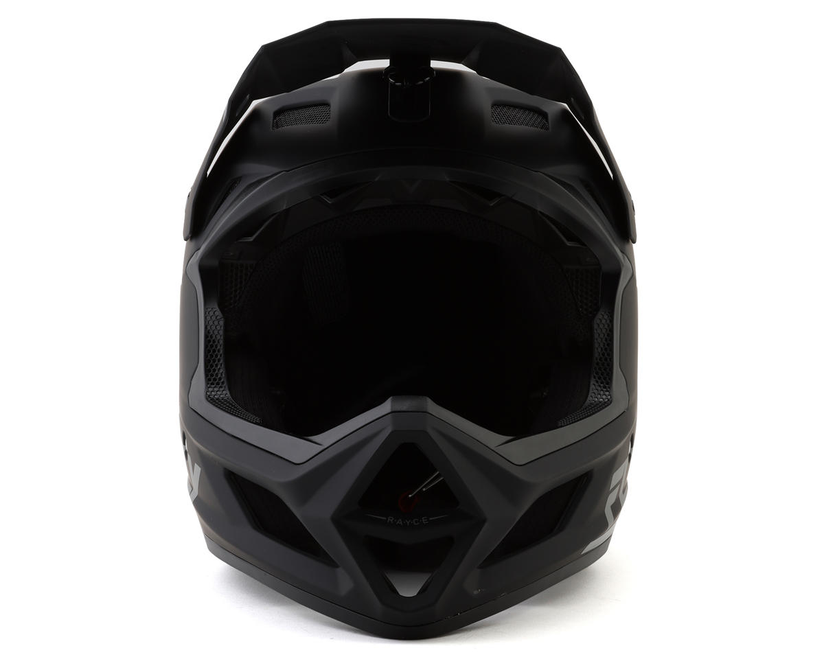 Fly Racing Rayce Solid Full Face Helmet (Matte Black) (XL) - Dan's Comp