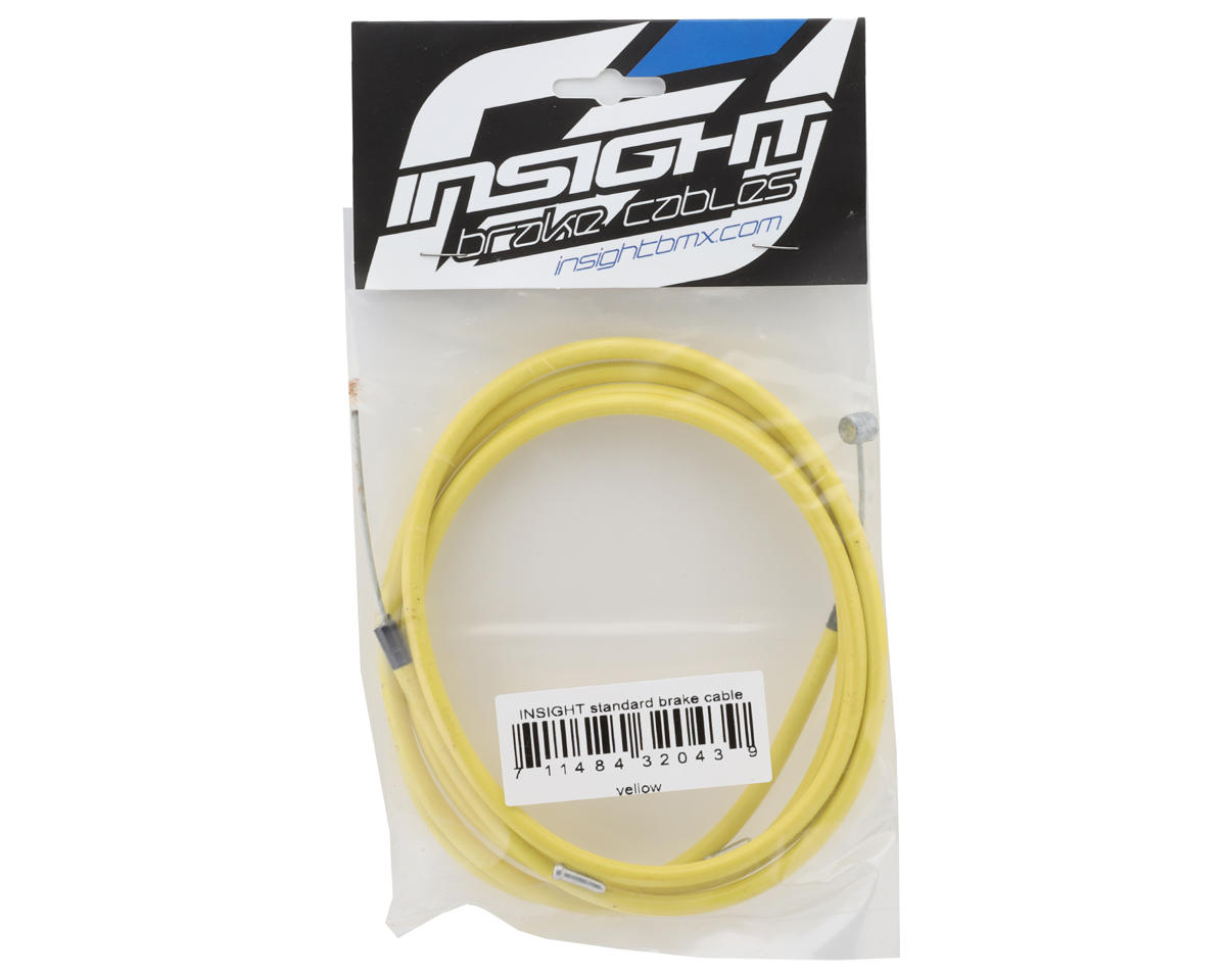 Insight Brake Cable (Yellow) - Dan's Comp