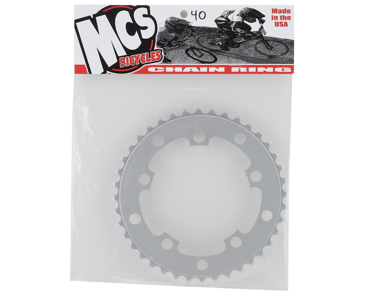 MCS 5-Bolt Chainring (Silver) (40T) - Dan's Comp