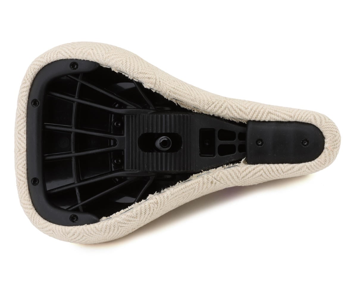 Odyssey X Bloom BMX Pivotal Seat (V2 Cream Corduroy/Flowers) (Fat ...