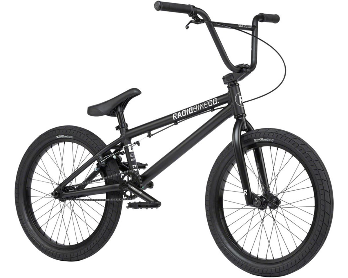 Radio 2023 Dice 20" BMX Bike (20" Toptube) (Matte Black) - Dan's Comp