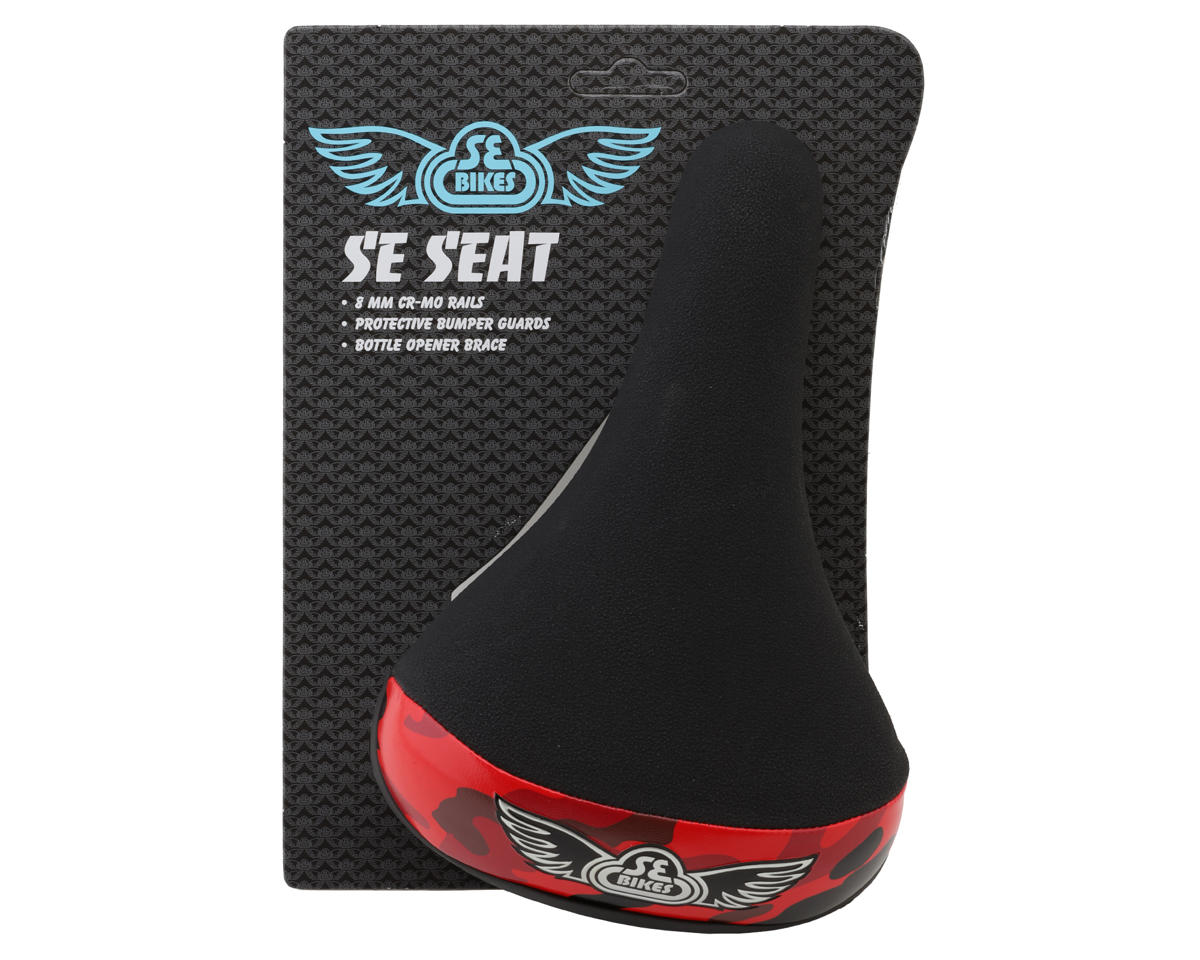 SE Racing Flyer Seat (Camo Red) - Dan's Comp