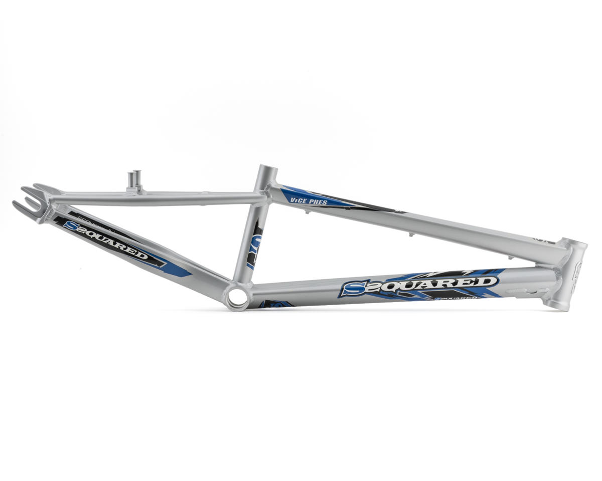 SSquared VP BMX Race Frame (Silver/Blue) (Pro XL) - Dan's Comp