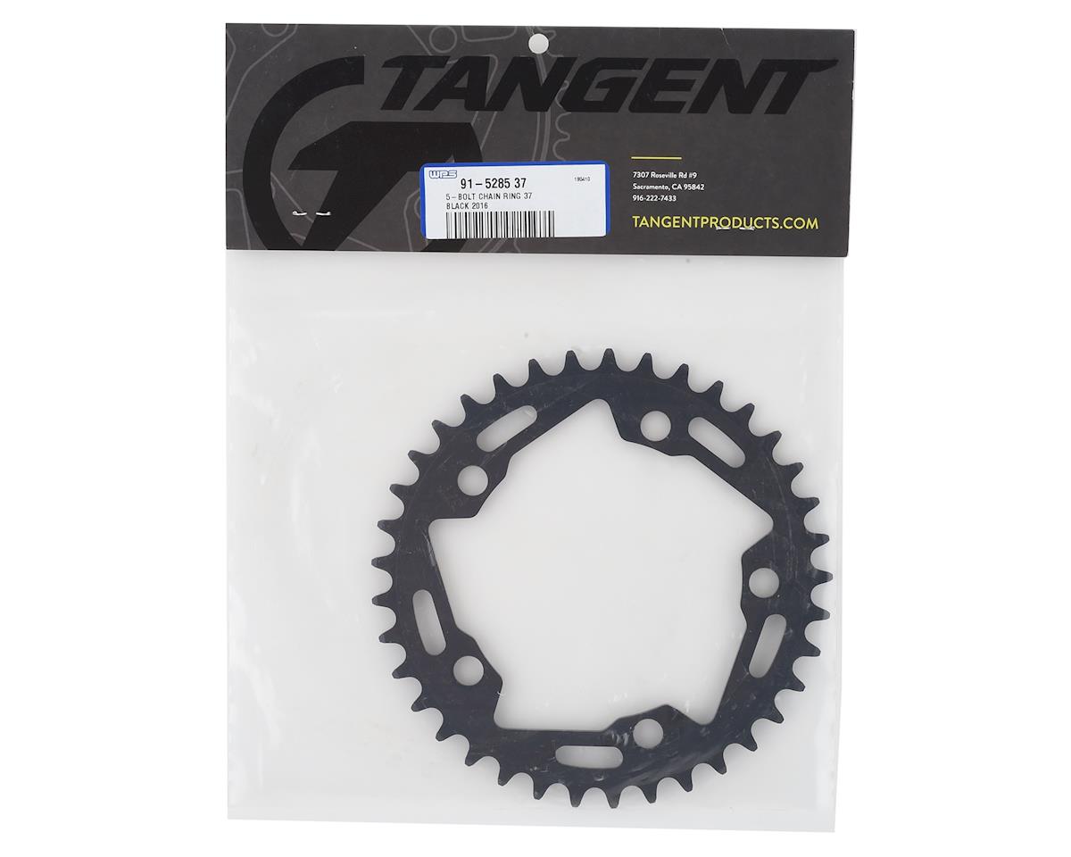 Tangent Halo 5-Bolt Chainring (Black) (37T) - Dan's Comp