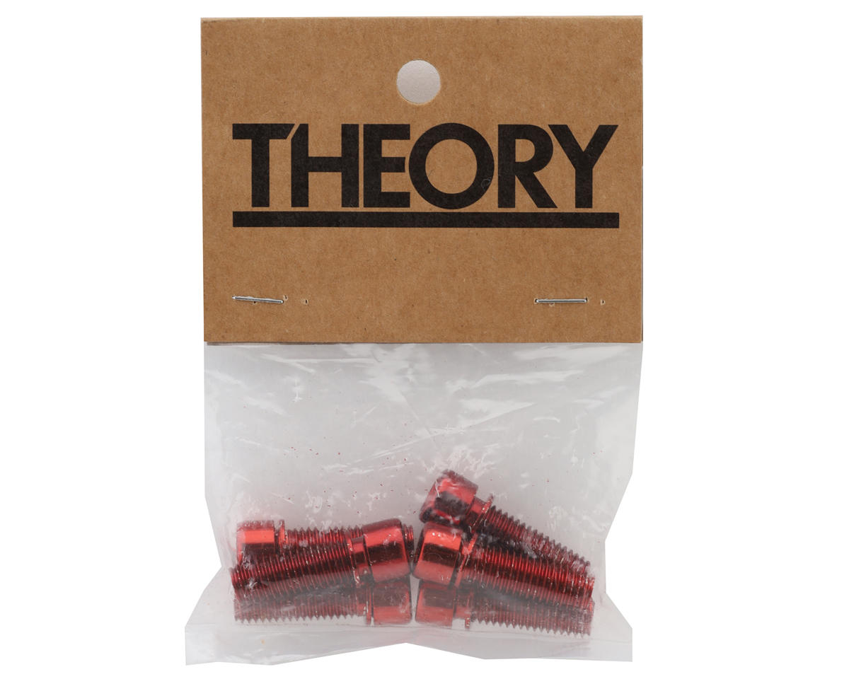 Theory Stem Bolt Kit (Red) (8 x 1.25mm) - Dan's Comp