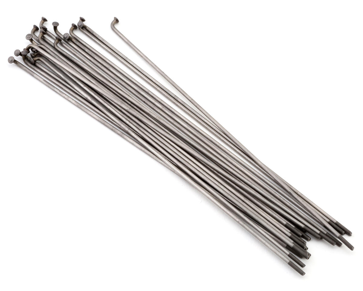USA Brand Titanium 14g Spokes (Natural) (Bag of 20) (184mm) - Dan's Comp