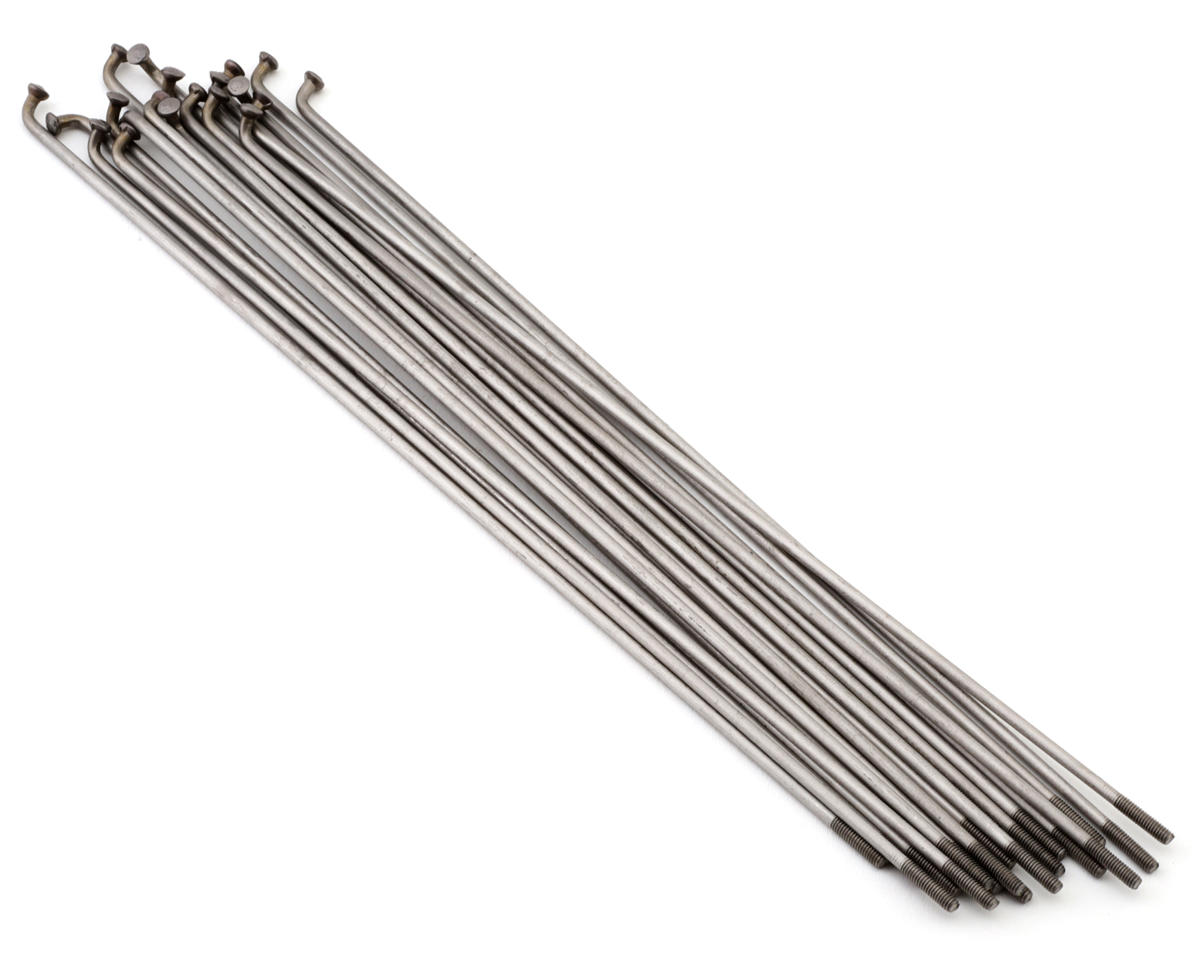 USA Brand Titanium 14g Spokes (Natural) (Bag of 20) (186mm) - Dan's Comp