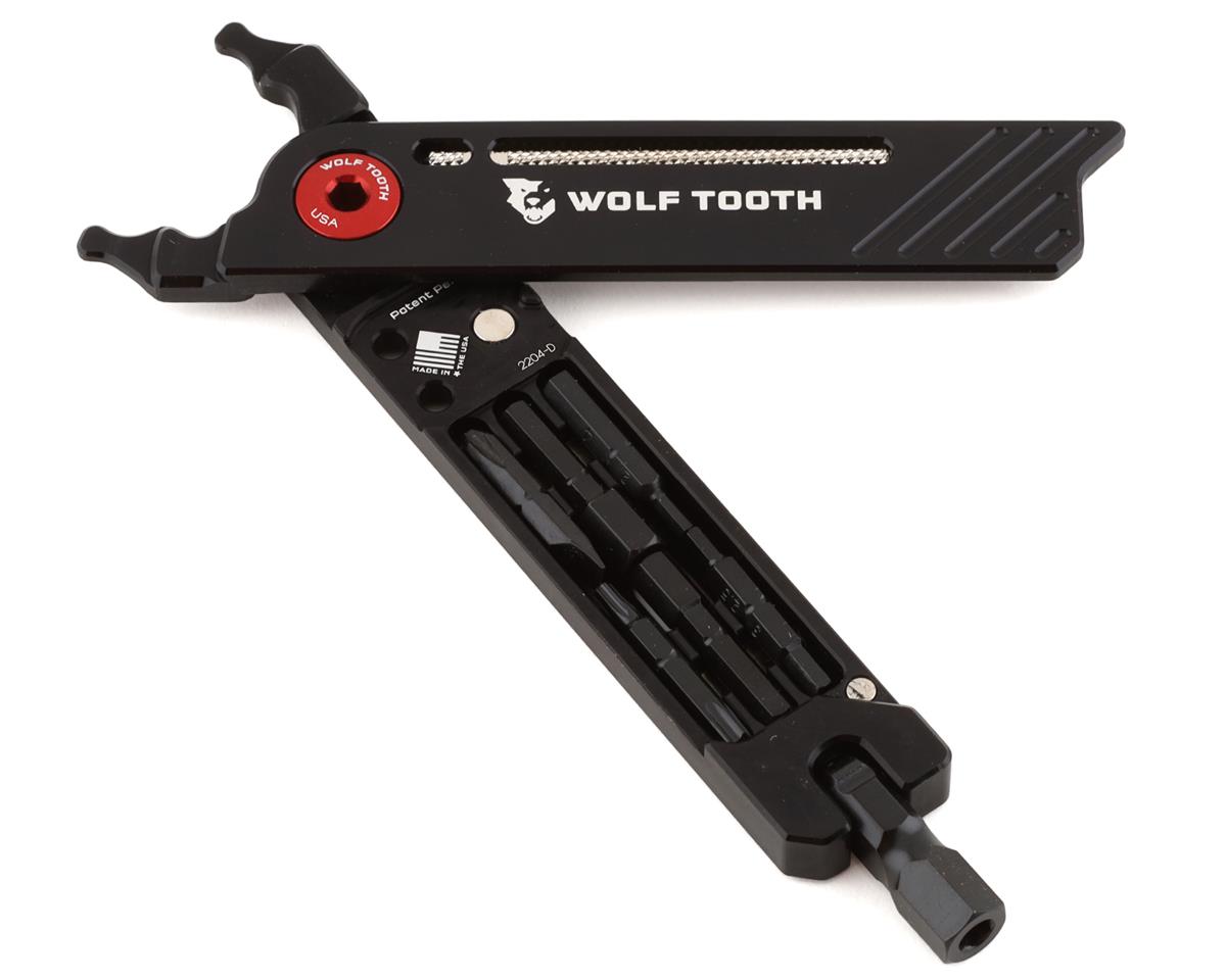 Wolf Tooth Components 8-Bit Pack Pliers (Black/Red) - Dan's Comp